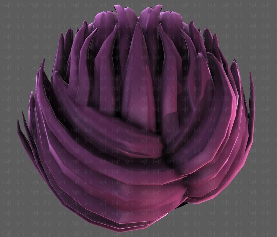 3D model 3D Hair style for boy V121 VR / AR / low-poly | CGTrader