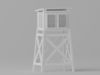 Weather Station Stevenson Screen 3D model | CGTrader