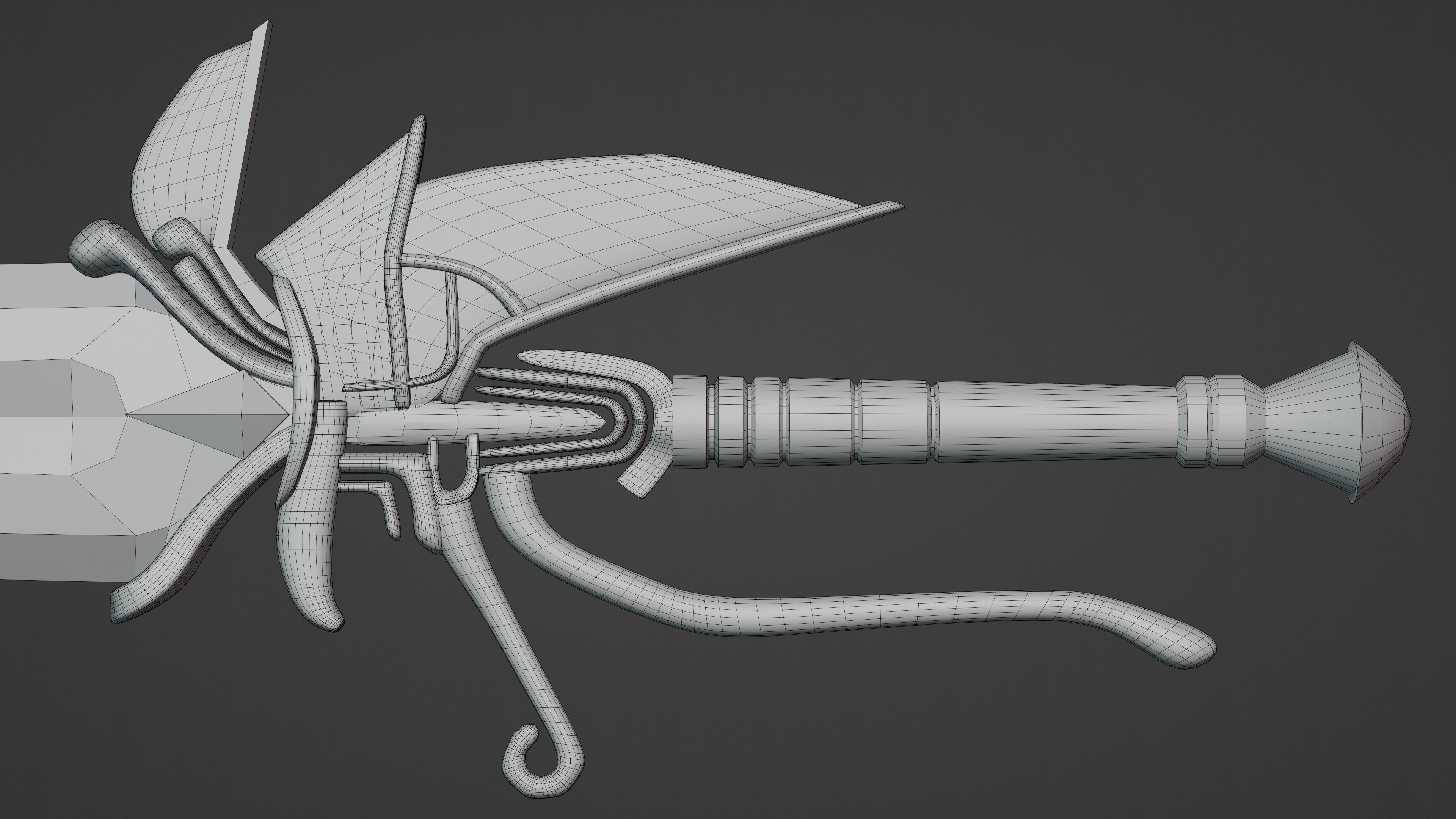 3D model Sword of the Father 3D Model VR / AR / low-poly | CGTrader