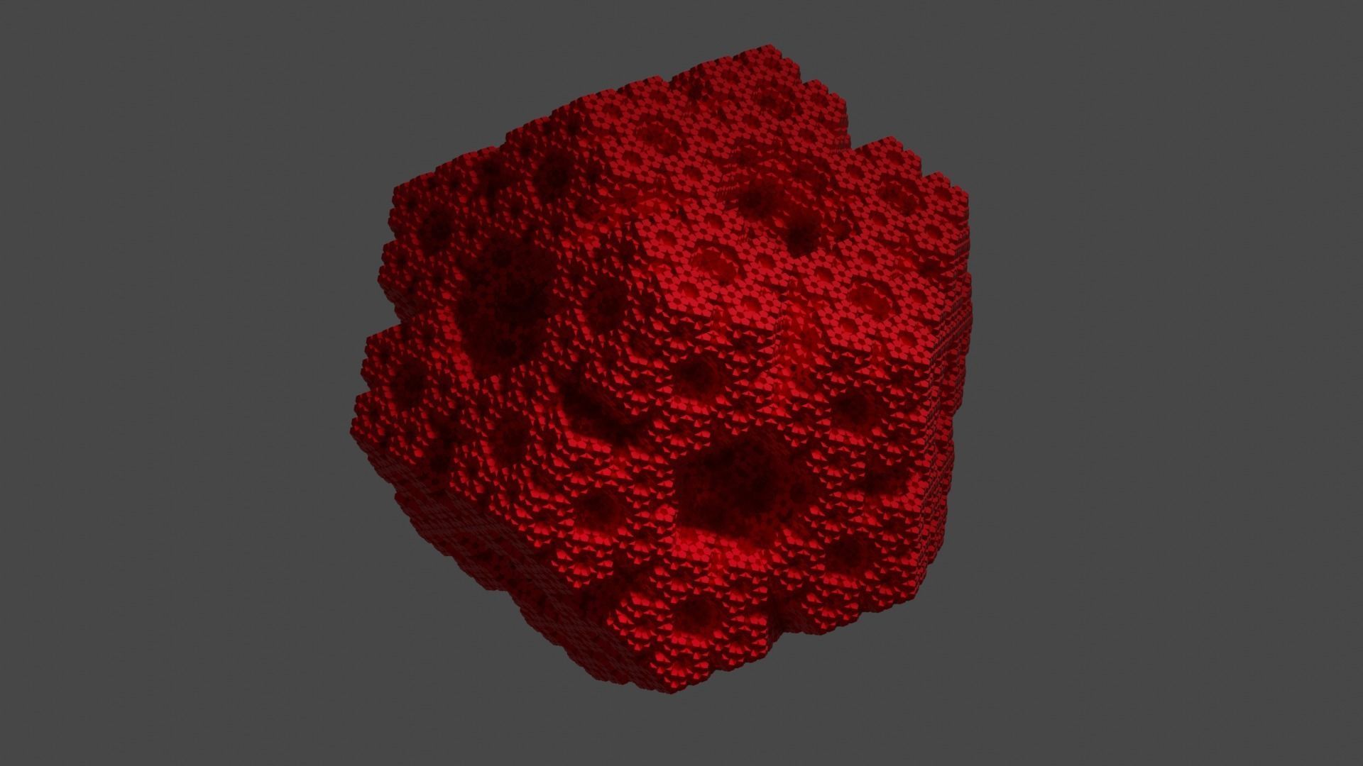 Ico sphere Geo node fractle free 3D model | CGTrader
