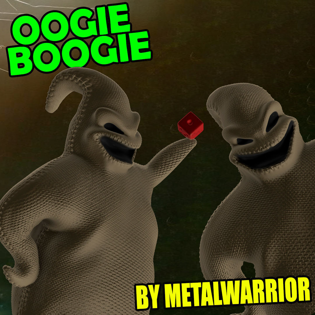 OOGIE BOOGIE 3D model 3D printable | CGTrader