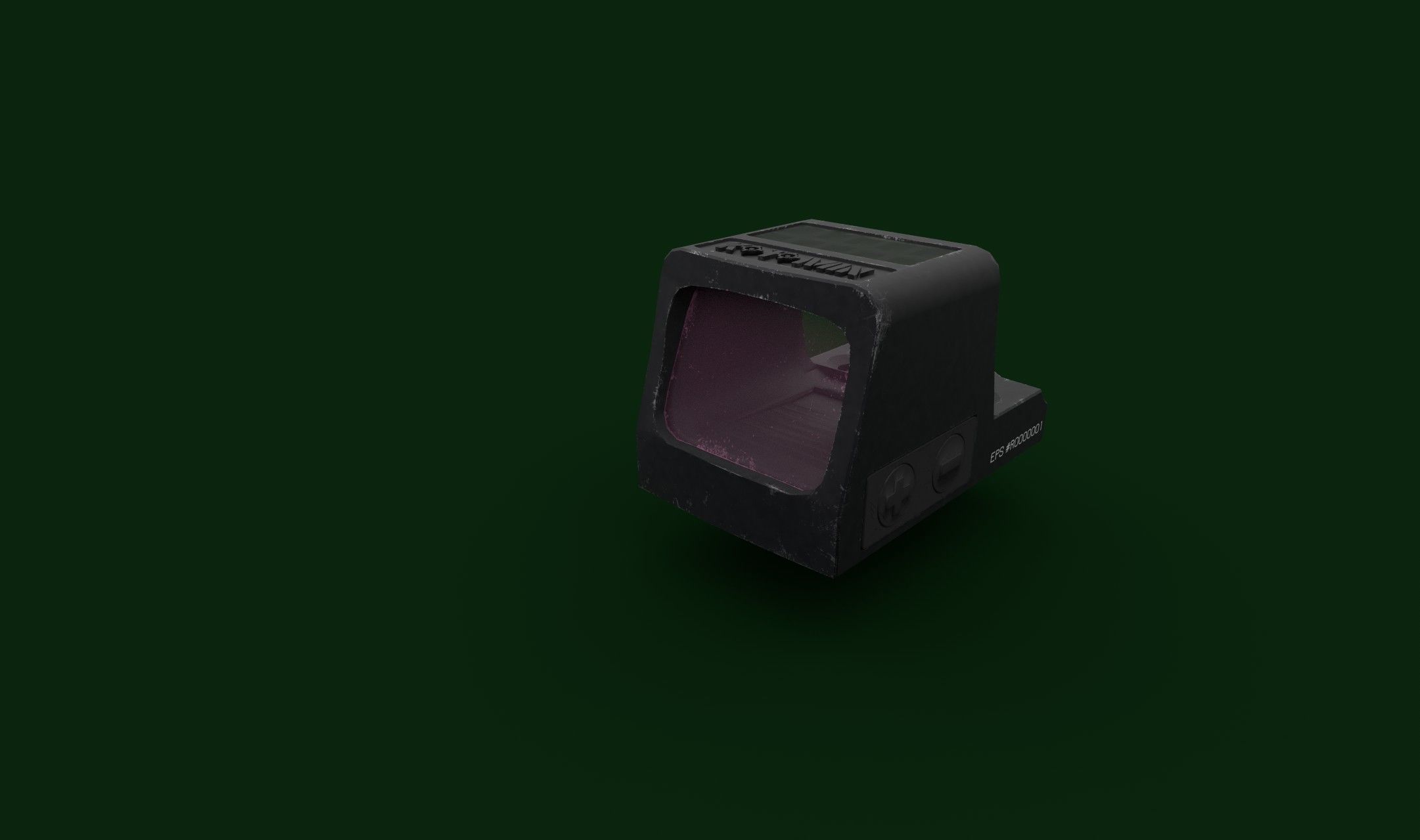 3D model Holo sight pistol type VR / AR / low-poly | CGTrader