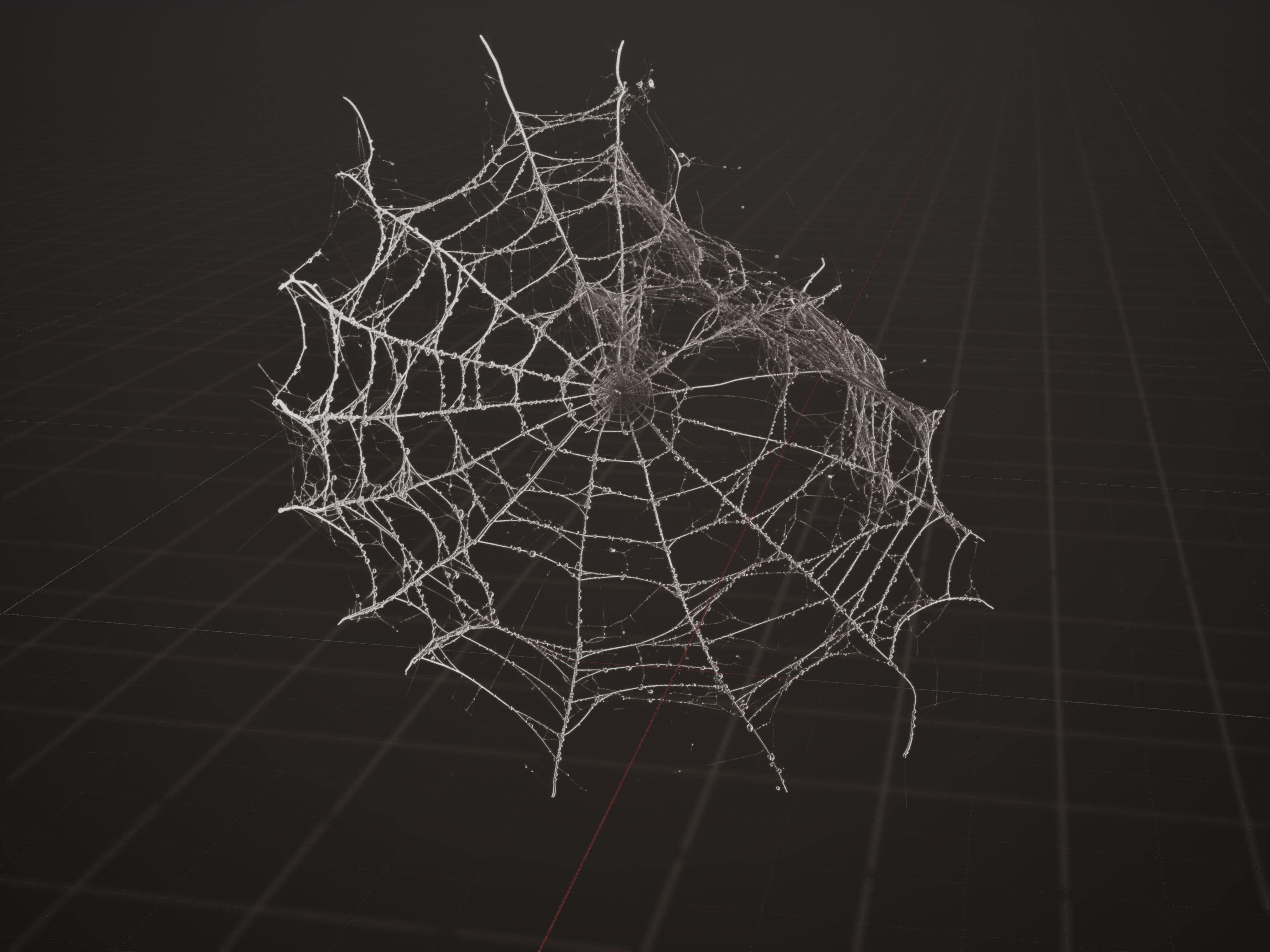 Texture 40 Png of Spider Web Cobweb Pack UE Project VR / AR / low-poly ...