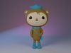 Shellington Octonauts 3D model 3D printable | CGTrader