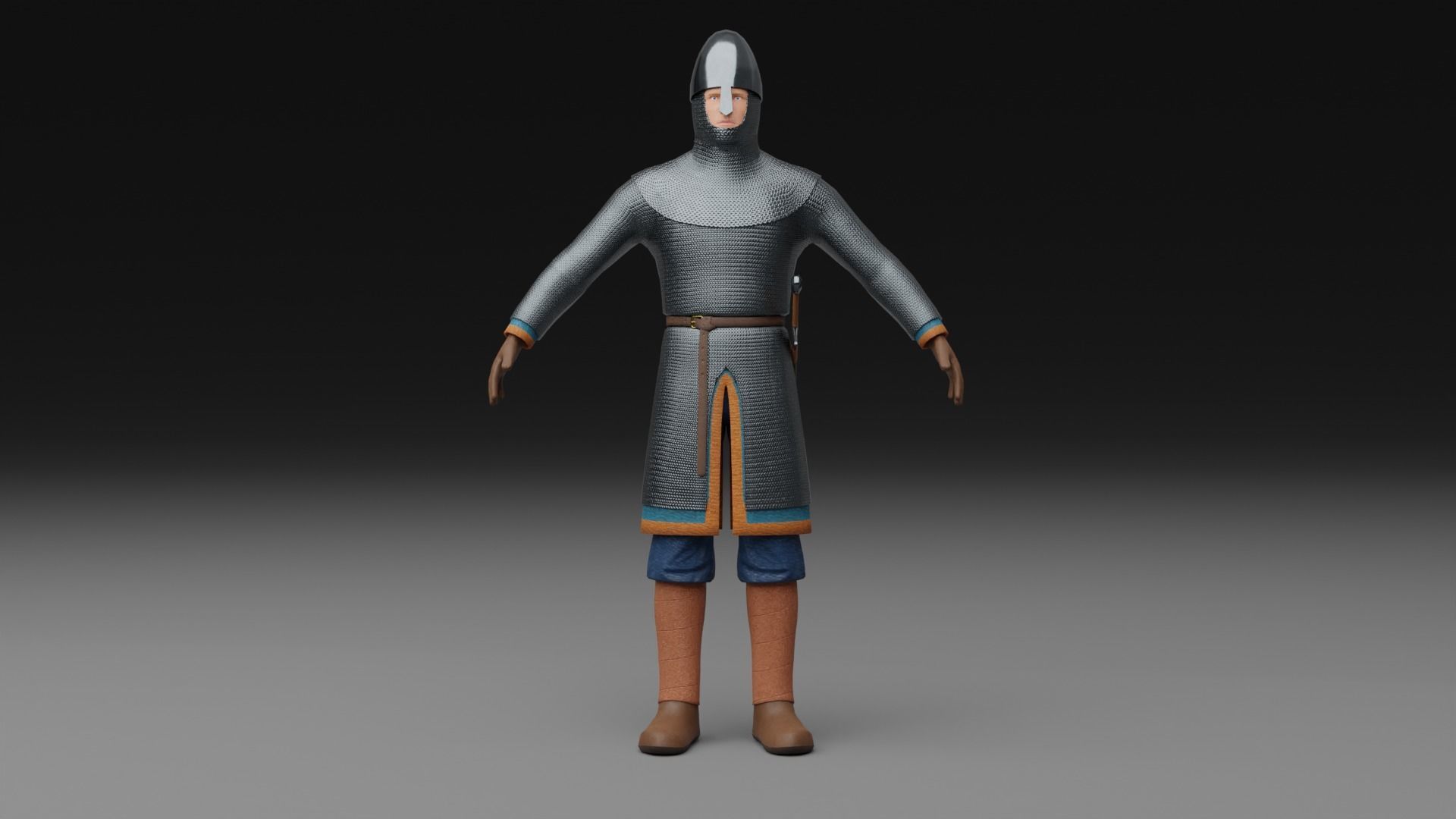 3D model Norman Knight VR / AR / low-poly | CGTrader