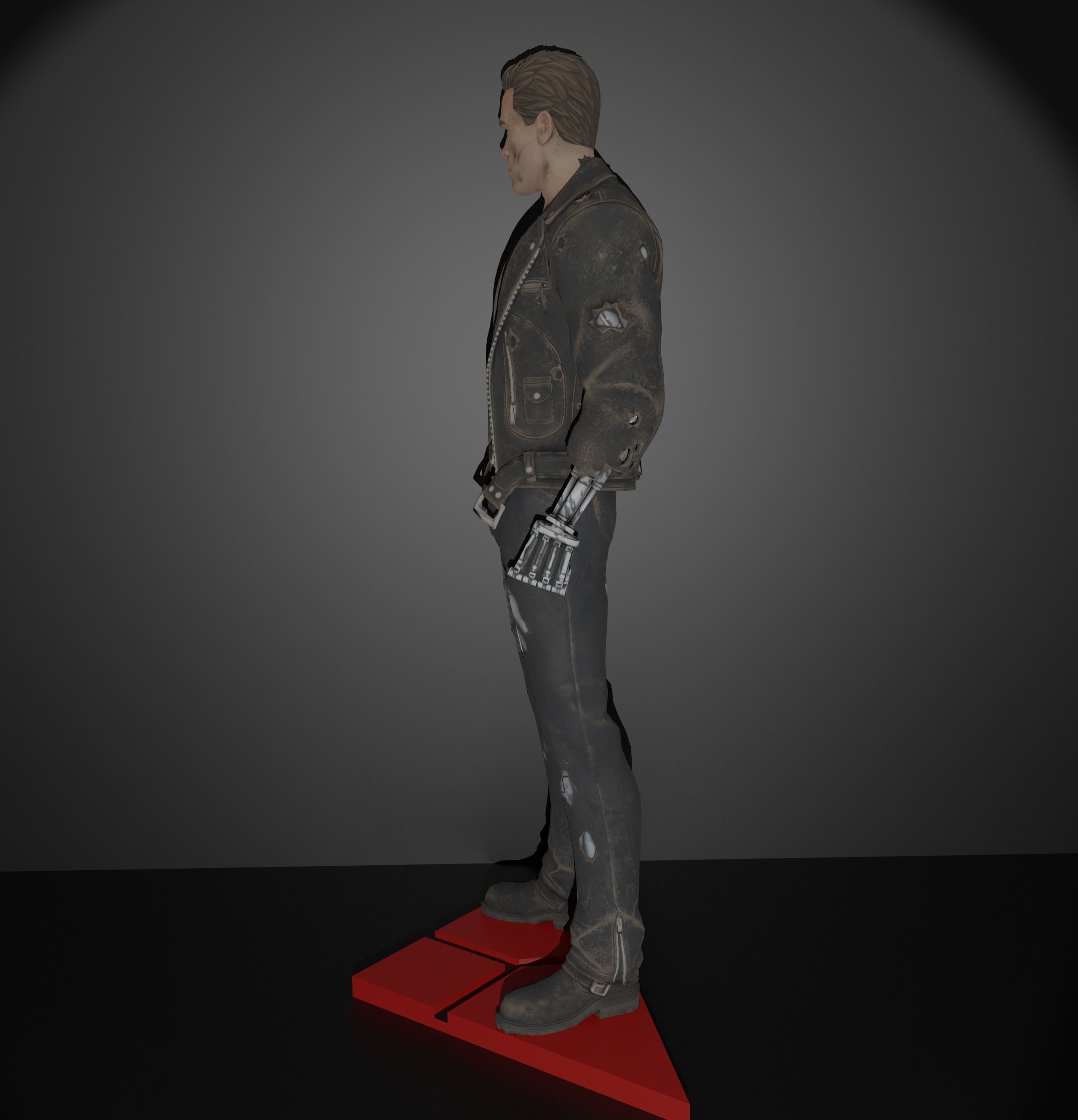 The Terminator 3D model 3D printable | CGTrader