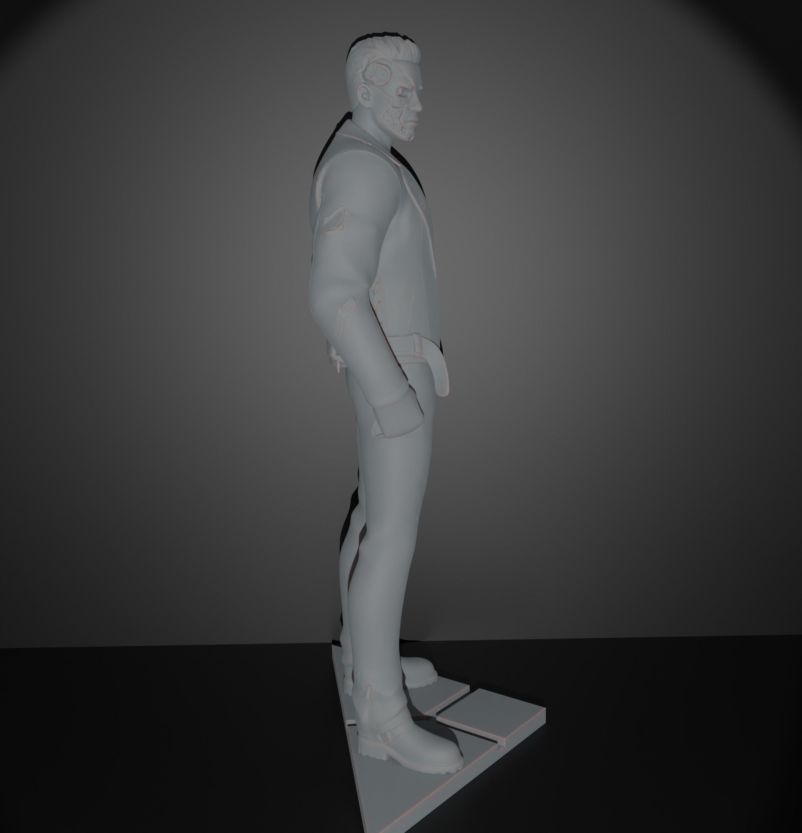 The Terminator 3D model 3D printable | CGTrader