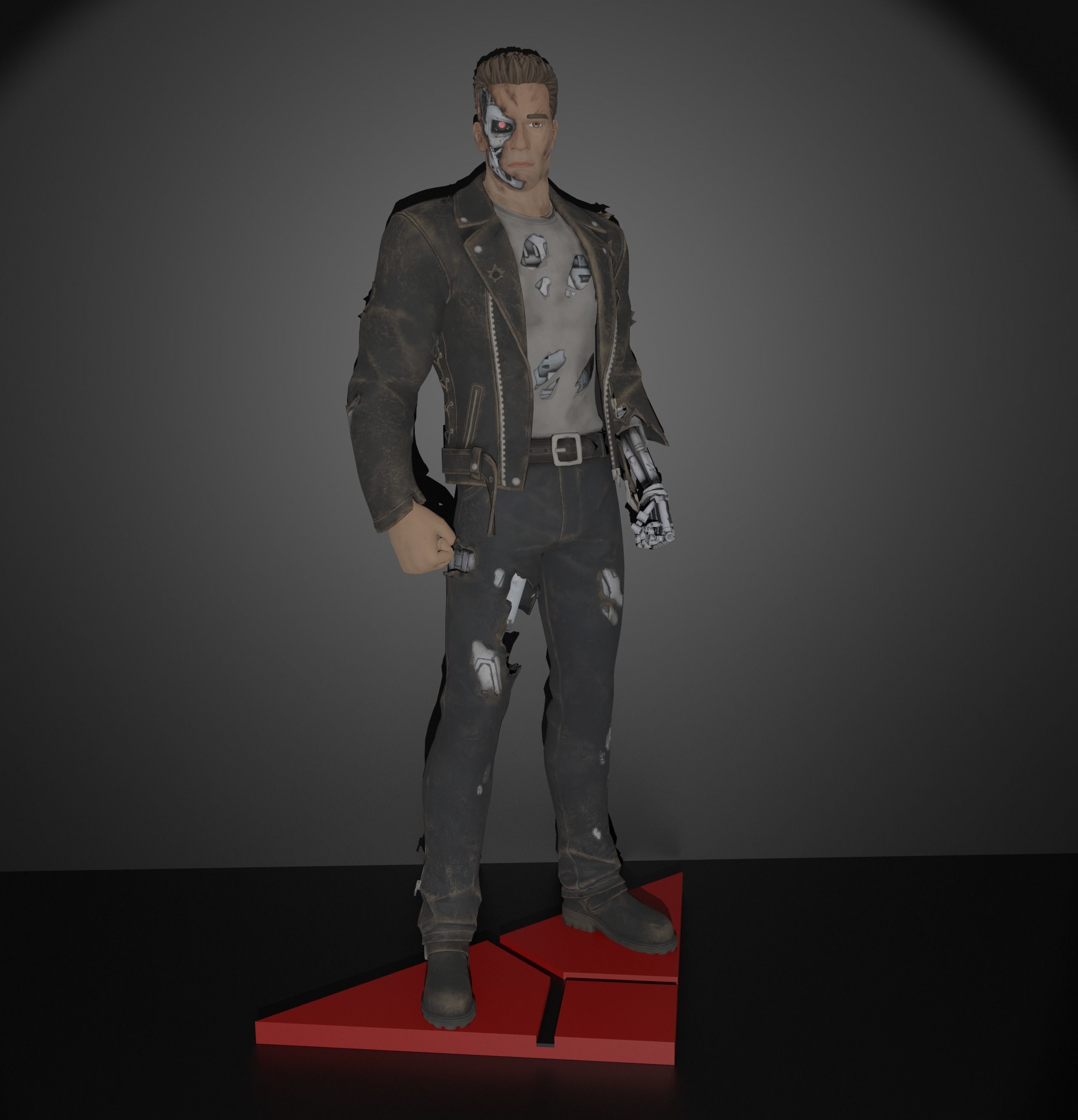 The Terminator 3D model 3D printable | CGTrader
