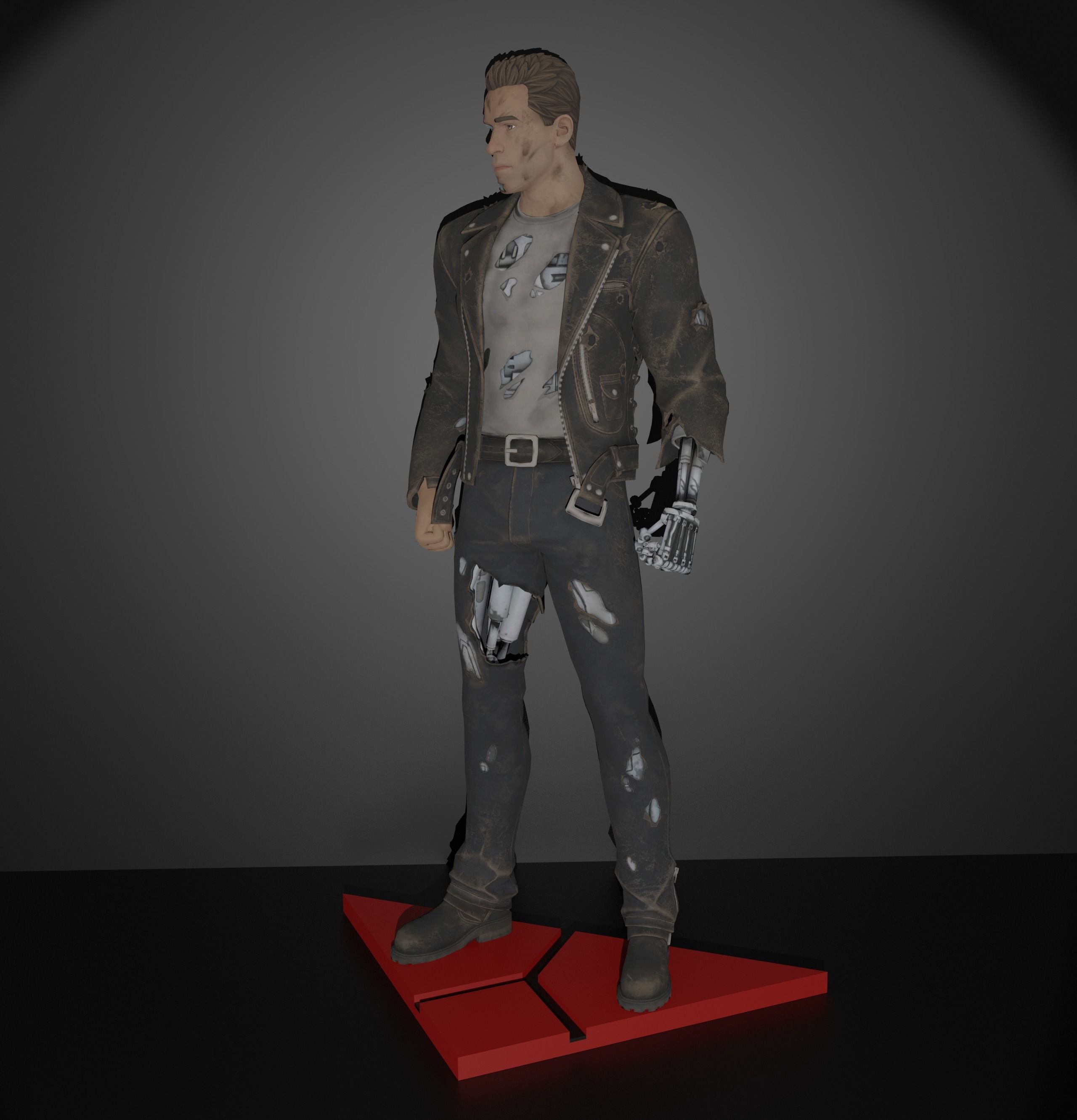 The Terminator 3D model 3D printable | CGTrader