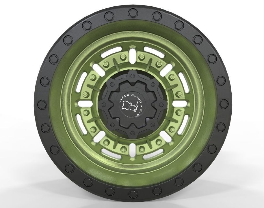 Rin Black Rhino 3D model | CGTrader