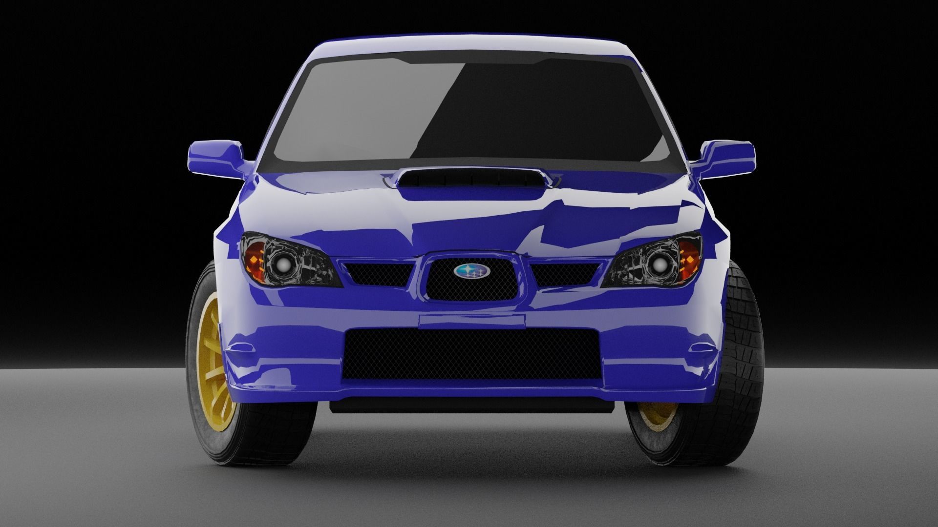 3D model PBR Subaru Impreza WRX STI 3D Model VR / AR / low-poly | CGTrader