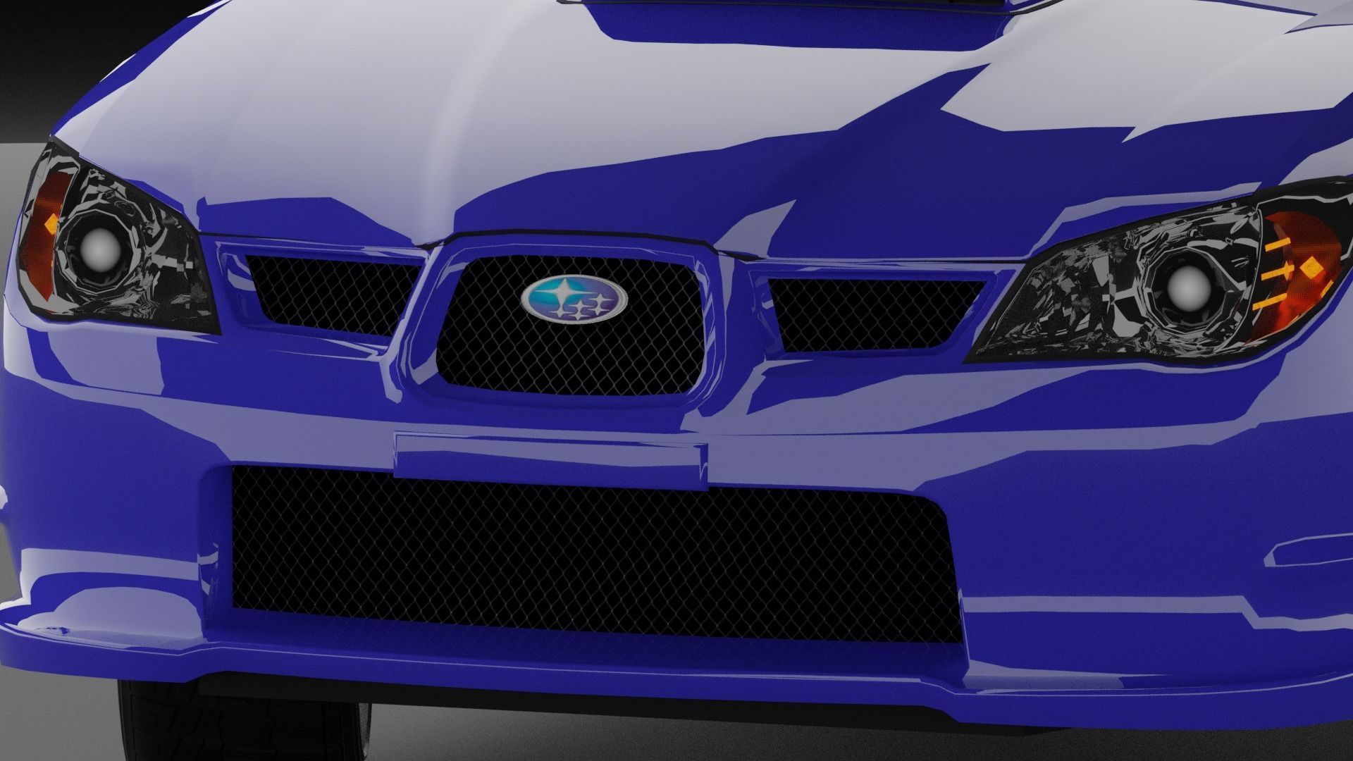 3D model PBR Subaru Impreza WRX STI 3D Model VR / AR / low-poly | CGTrader