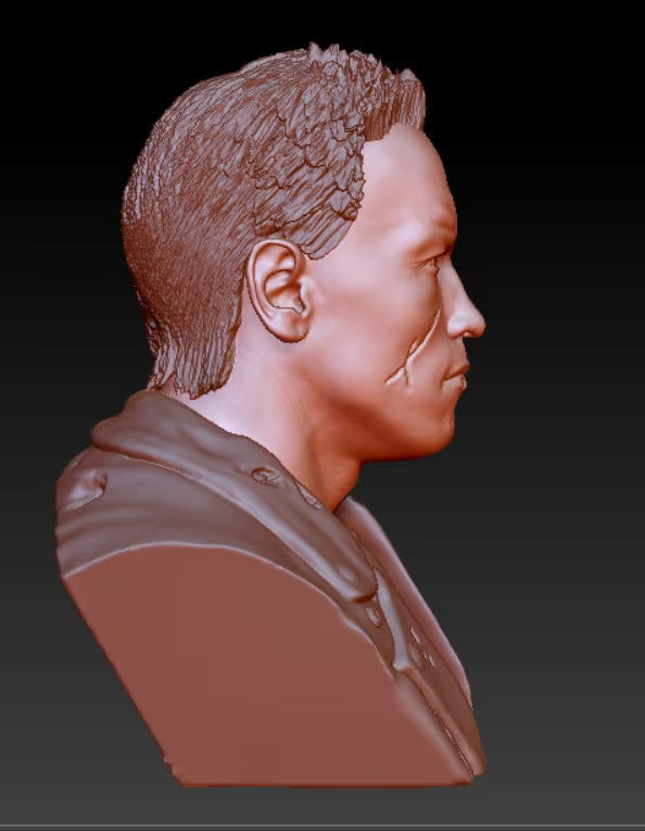 Terminator 1 life size scale bust 3D model 3D printable | CGTrader