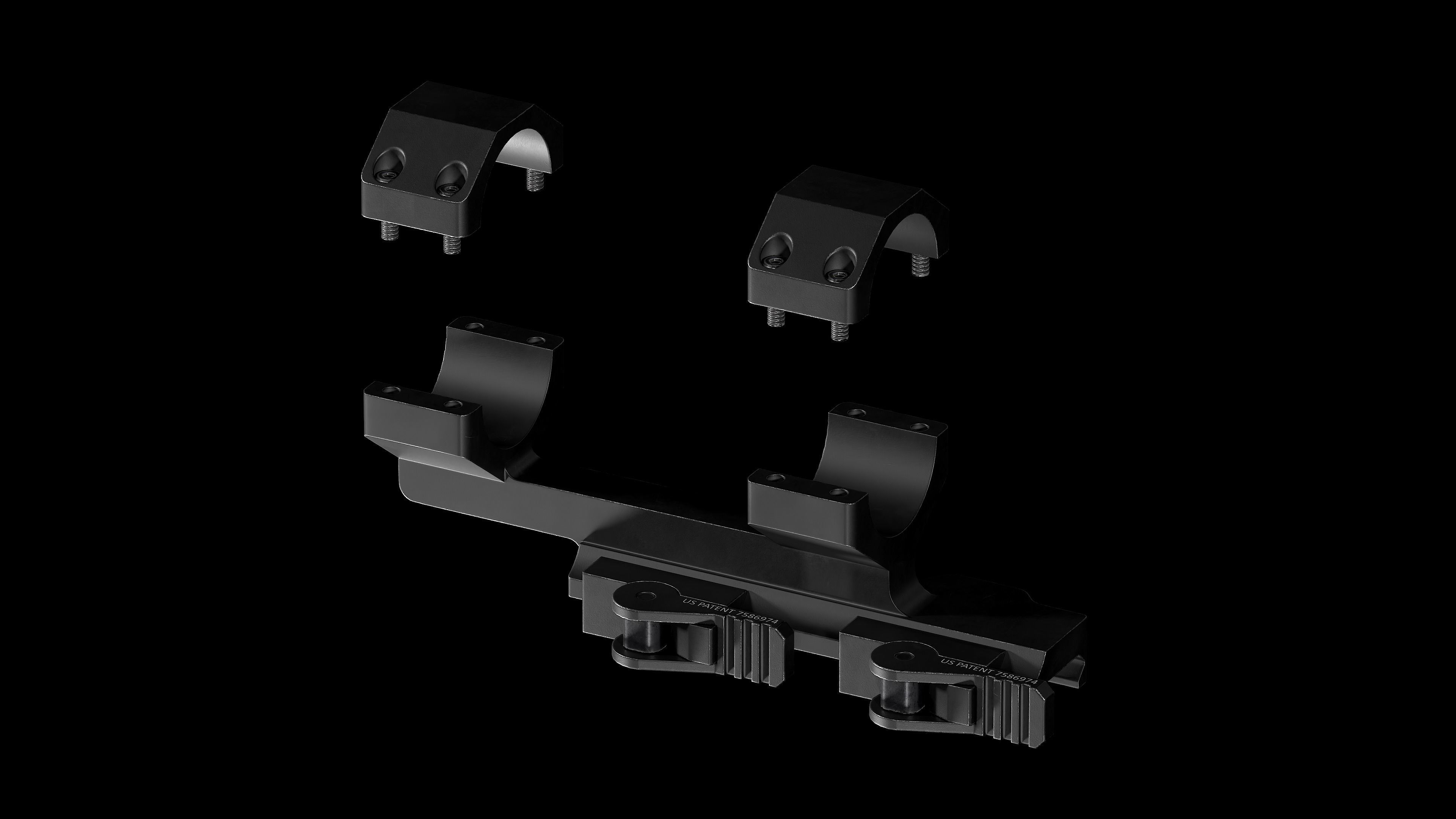 3D model Vortex Viper HS Sniper Scope VR / AR / low-poly | CGTrader