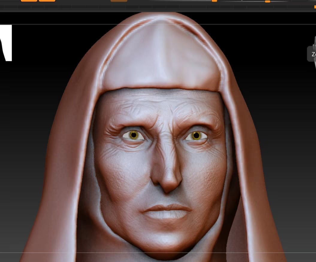 The Nun conjuring Valak lifesize scale bust 3D model 3D printable ...