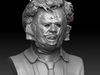 LEATHERFACE KILLING BUST life size scale 3D model 3D printable | CGTrader
