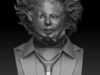 LEATHERFACE Pretty Woman BUST life size scale 3D model 3D printable ...