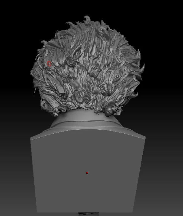 LEATHERFACE Pretty Woman BUST life size scale 3D model 3D printable ...