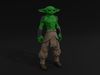 Muscular Baby Yoda 3D model | CGTrader