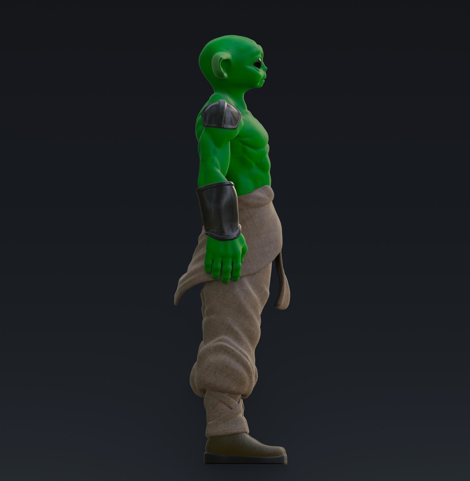 Muscular Baby Yoda 3D model | CGTrader