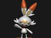 Pokemon - Scorbunny with 2 poses 3D model 3D printable | CGTrader