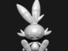 Pokemon - Scorbunny with 2 poses 3D model 3D printable | CGTrader