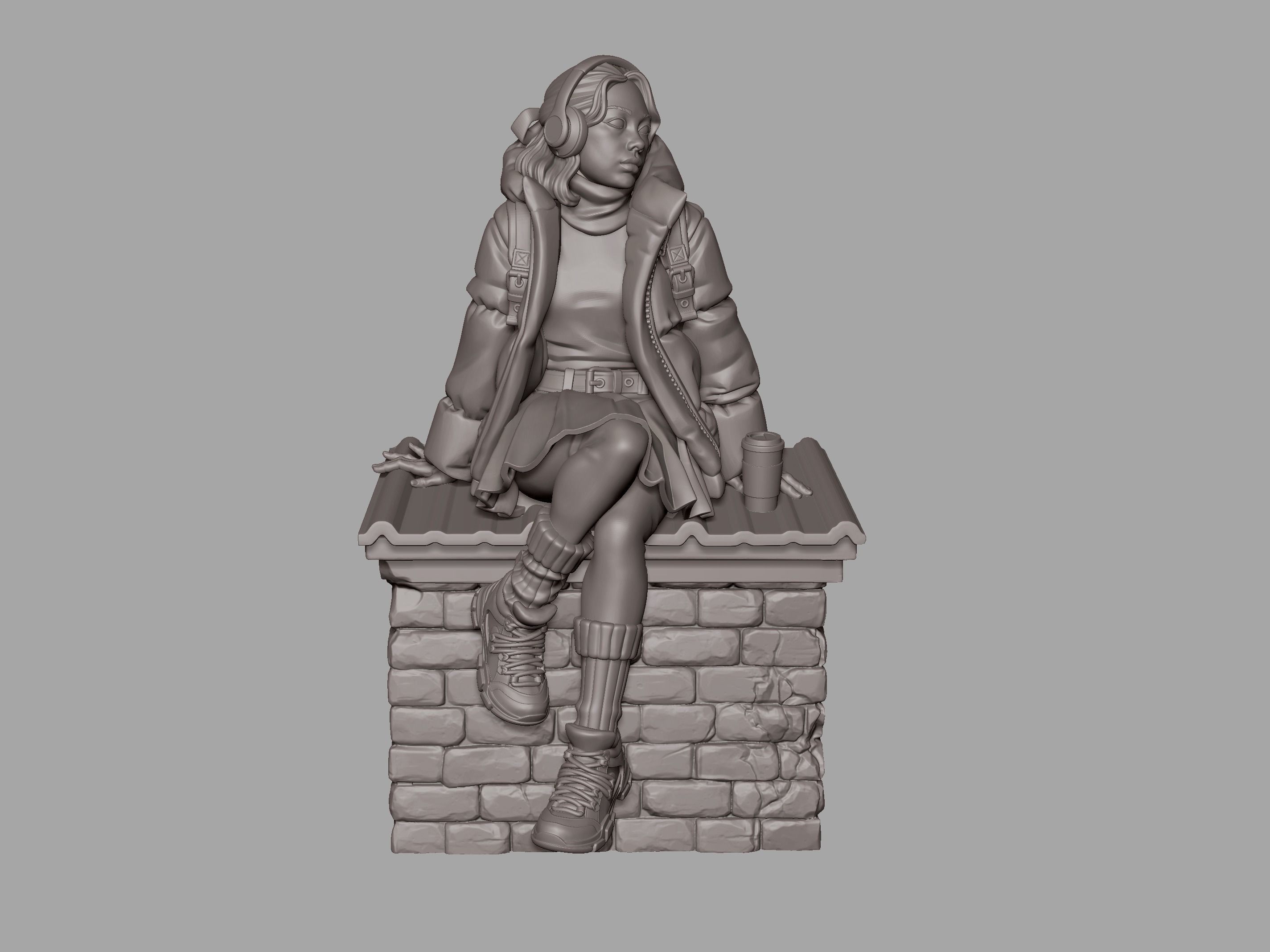 Watching stars 3D model 3D printable | CGTrader