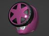 Boonboomger Pink Helmet 3D model 3D printable | CGTrader