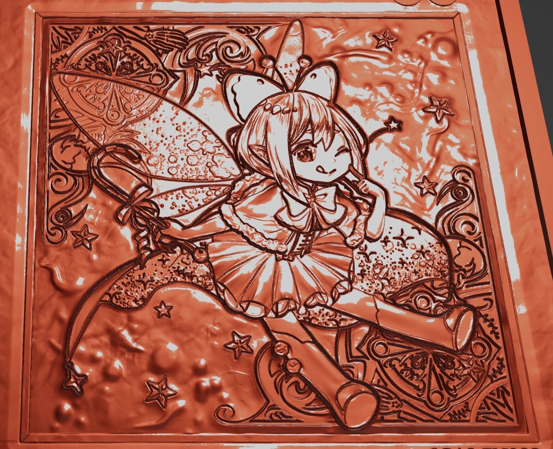 ghostrick fairy - yugioh 3D model 3D printable | CGTrader