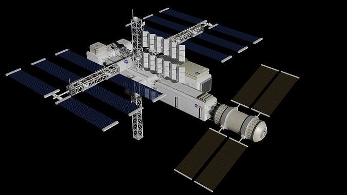 Space Station 3D model 3D model | CGTrader