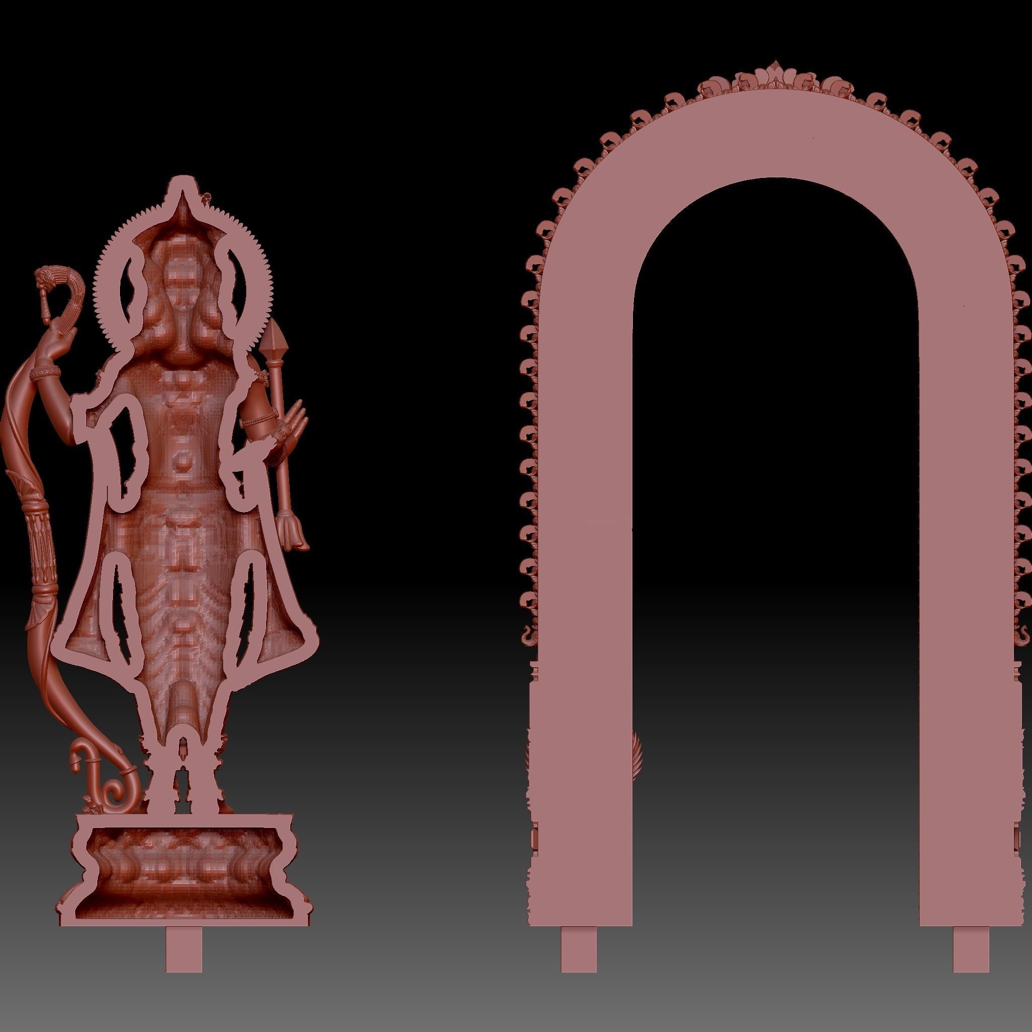 RAM LALLA MURTI 3D MODEL BY AYODDHYA MANDIR 3D model 3D printable ...