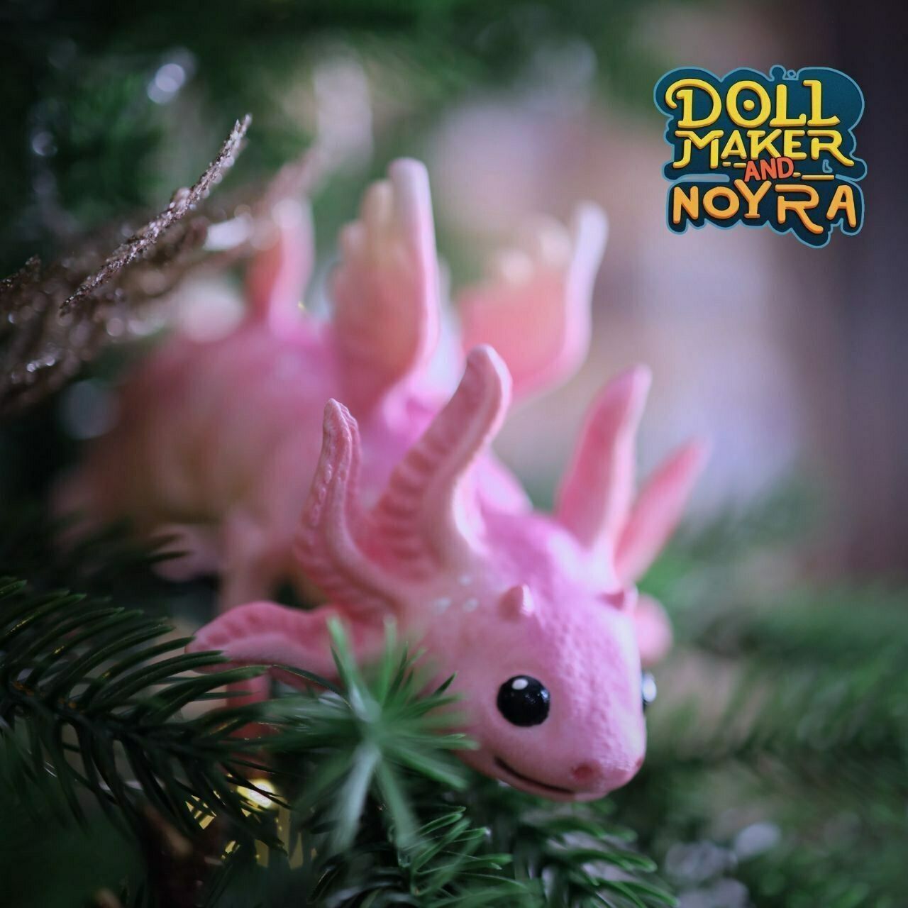 PRINT ON PLACE ARTICULATED ANGEL AXOLOTL 3D model 3D printable | CGTrader