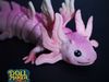 PRINT ON PLACE ARTICULATED ANGEL AXOLOTL 3D model 3D printable | CGTrader