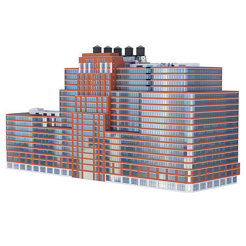 Starrett Lehigh New York Building 3D model | CGTrader
