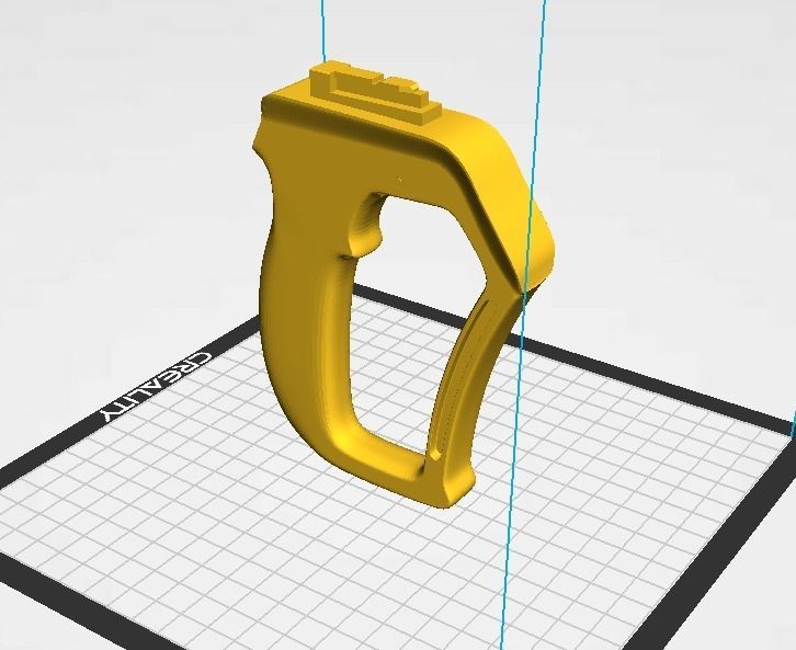 Beyblade Tactical Launcher Grip Burst Series 3D model 3D printable ...