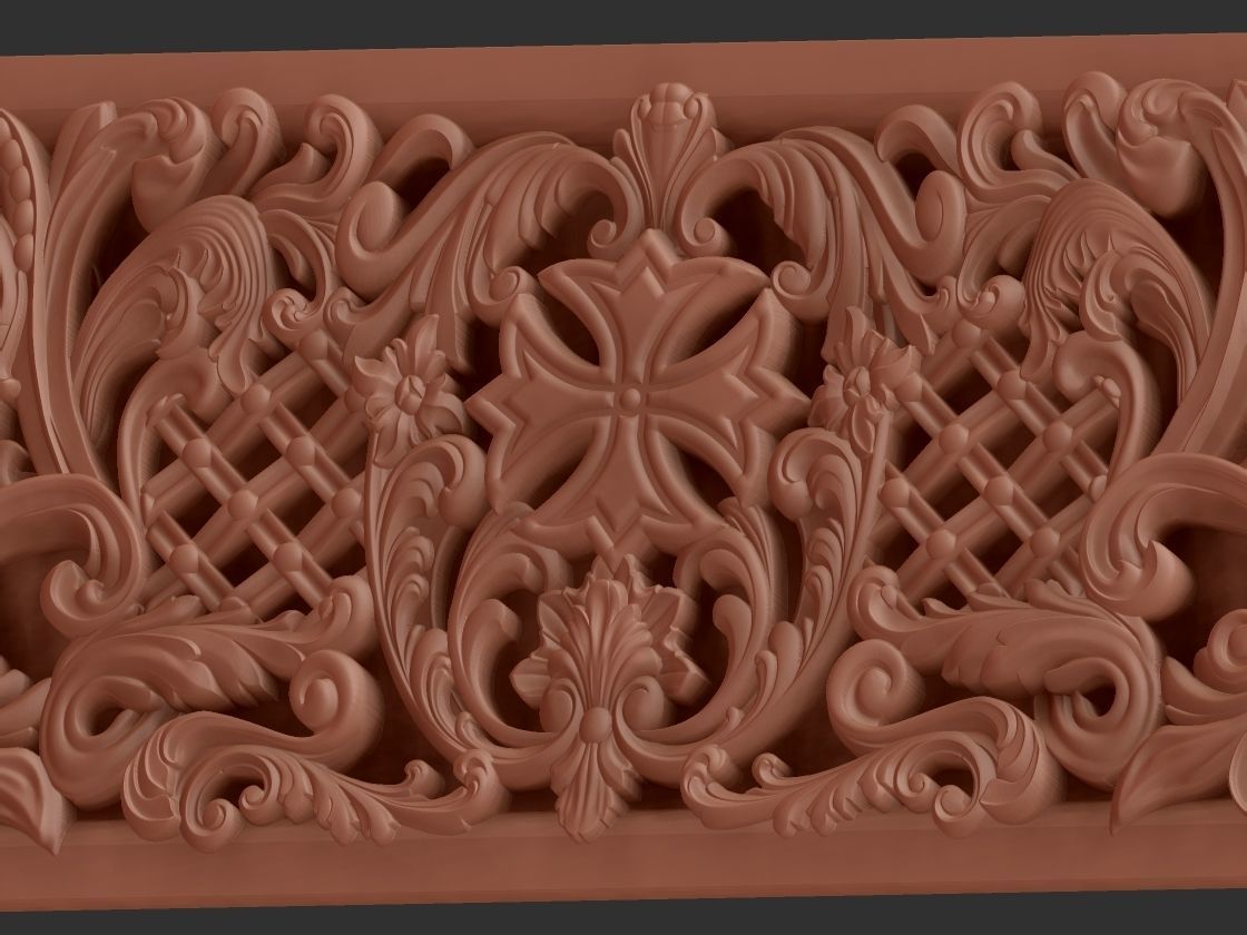 CROSS CHURCH PANEL 3D model | CGTrader