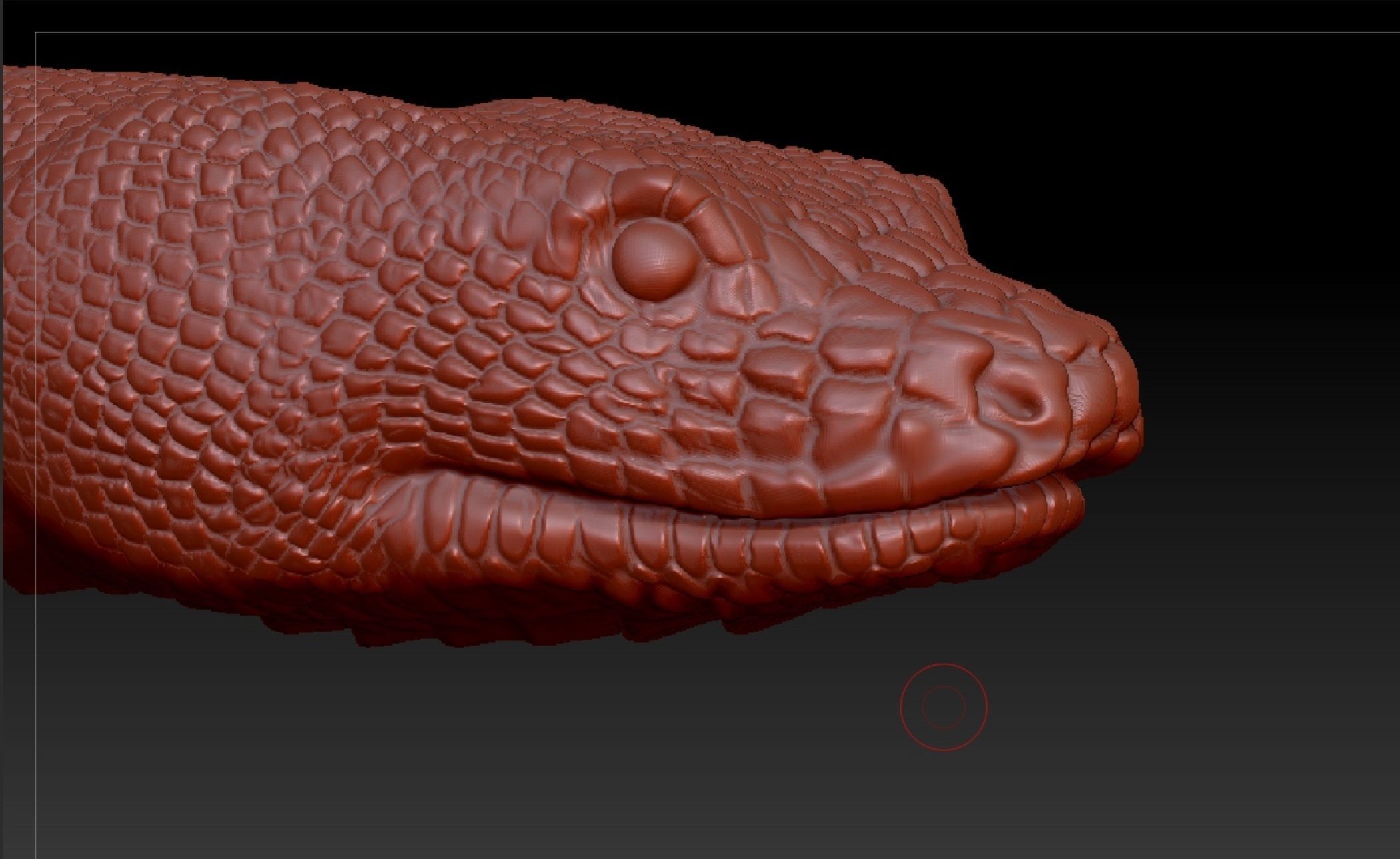 Snake head Anaconda Python 3D model 3D printable | CGTrader