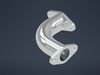 Flanged 90 Degree Elbow free 3D model | CGTrader