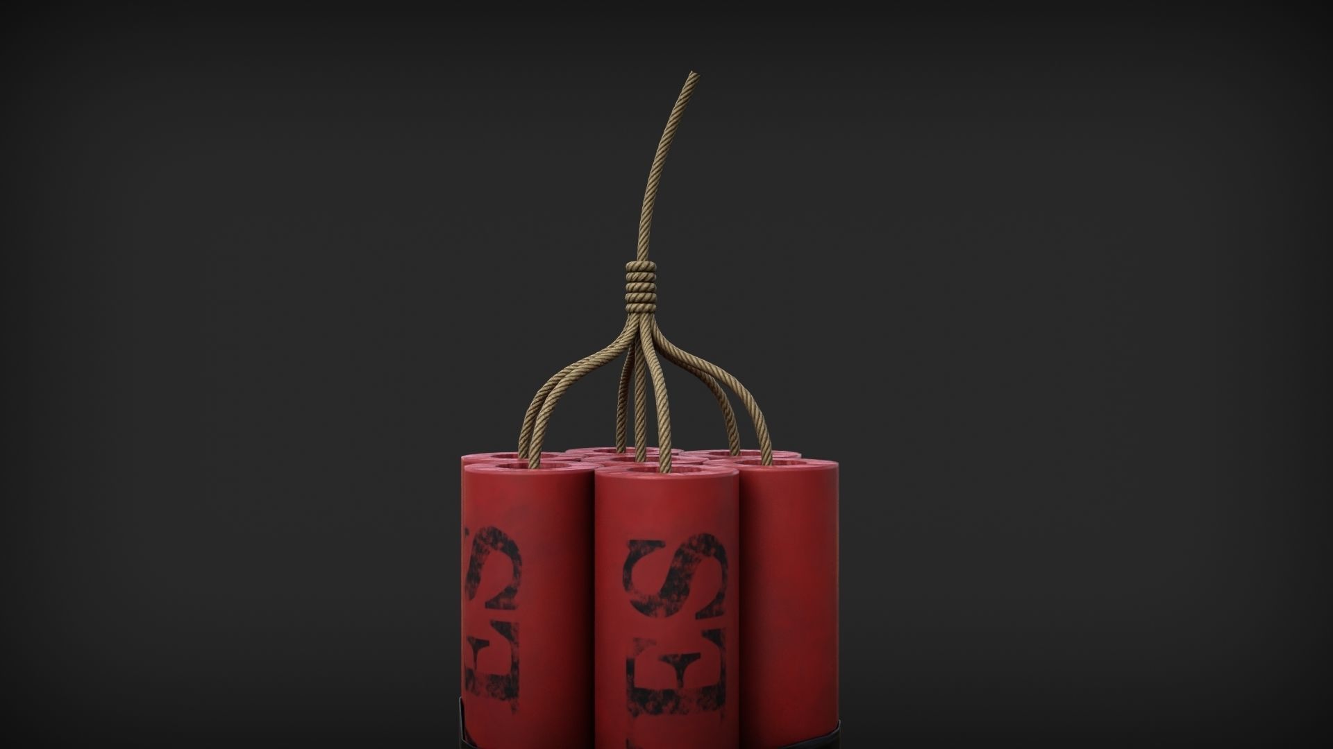 3D model TNT explosive VR / AR / low-poly | CGTrader