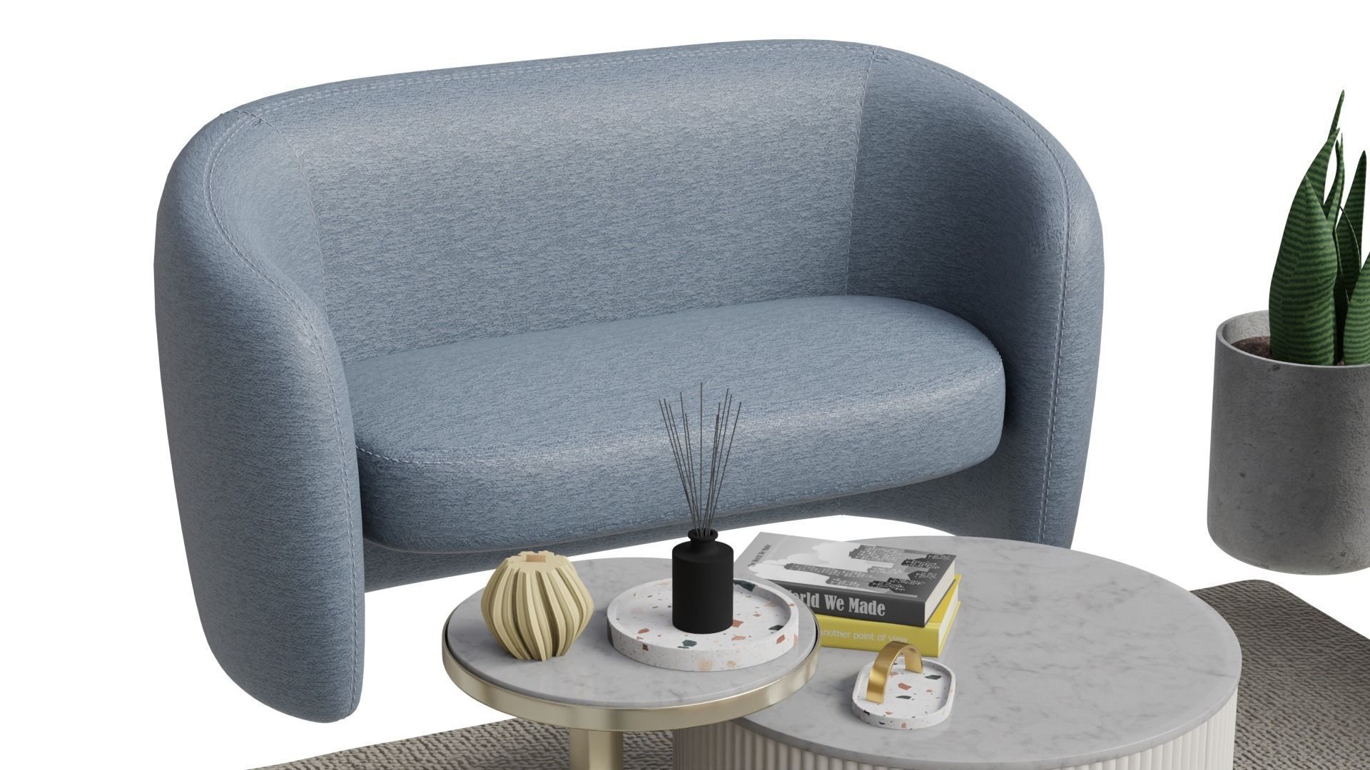 livingroom set vol1 3D model | CGTrader