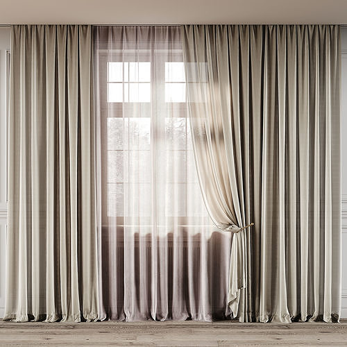 CURTAINS 565C 3D model | CGTrader