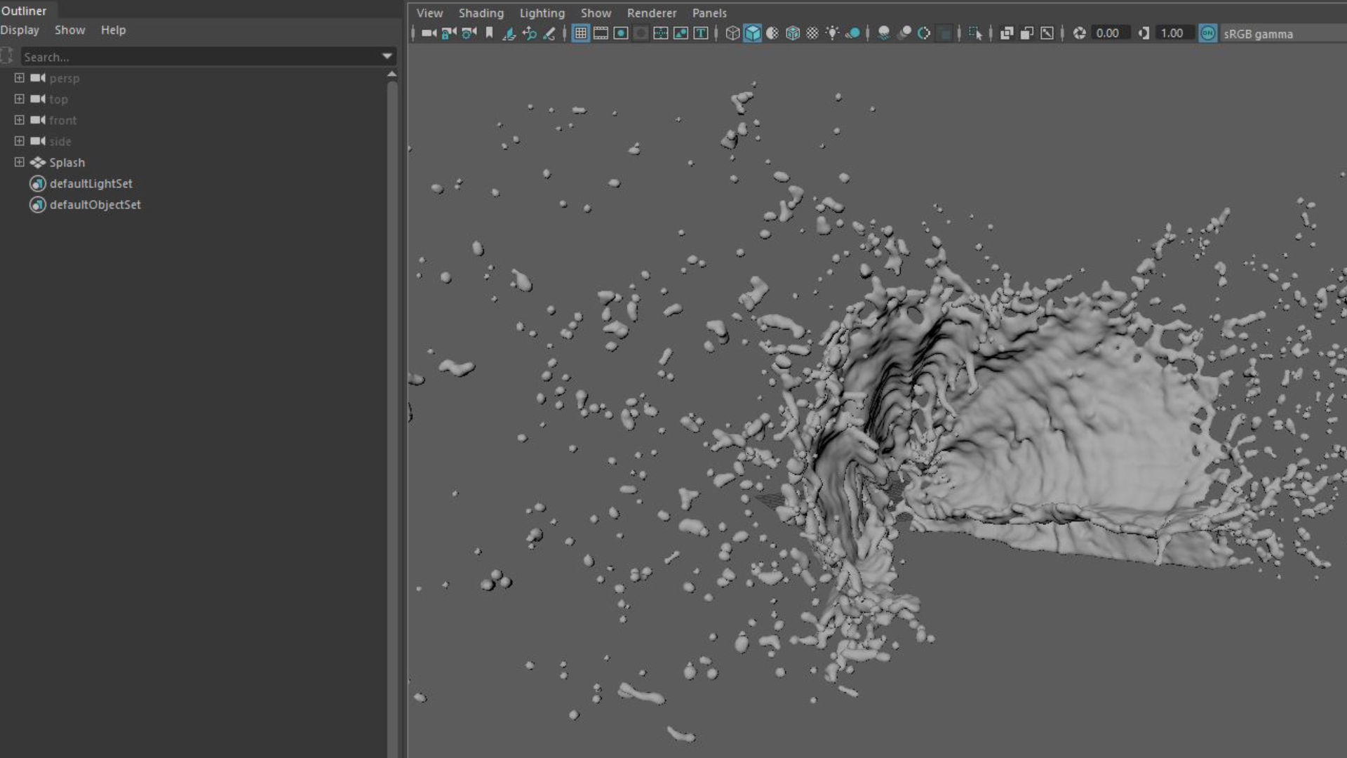 Water Splash Animation 3D model animated | CGTrader
