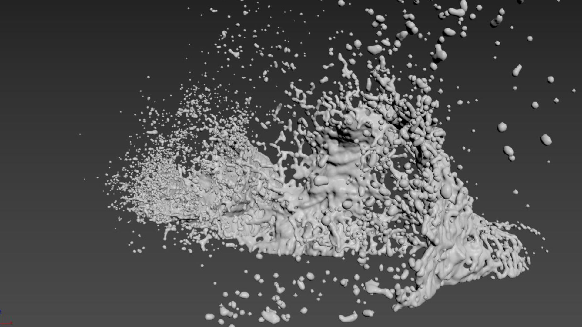 Water Splash Animation 3D model animated | CGTrader