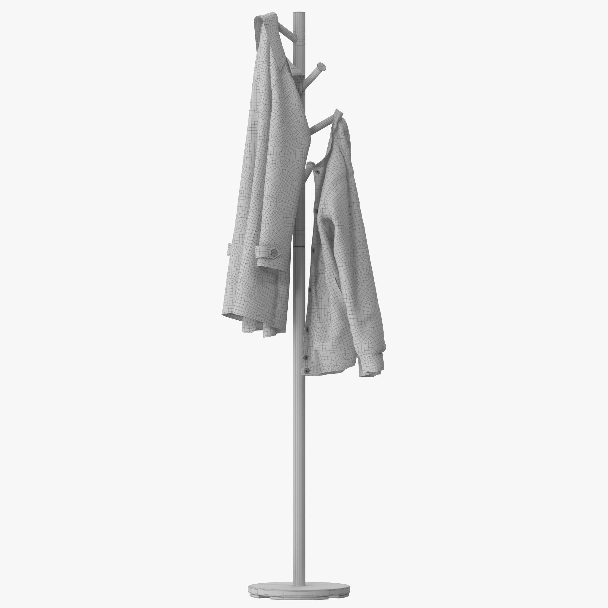 Arbor Coat Rack 3D model | CGTrader