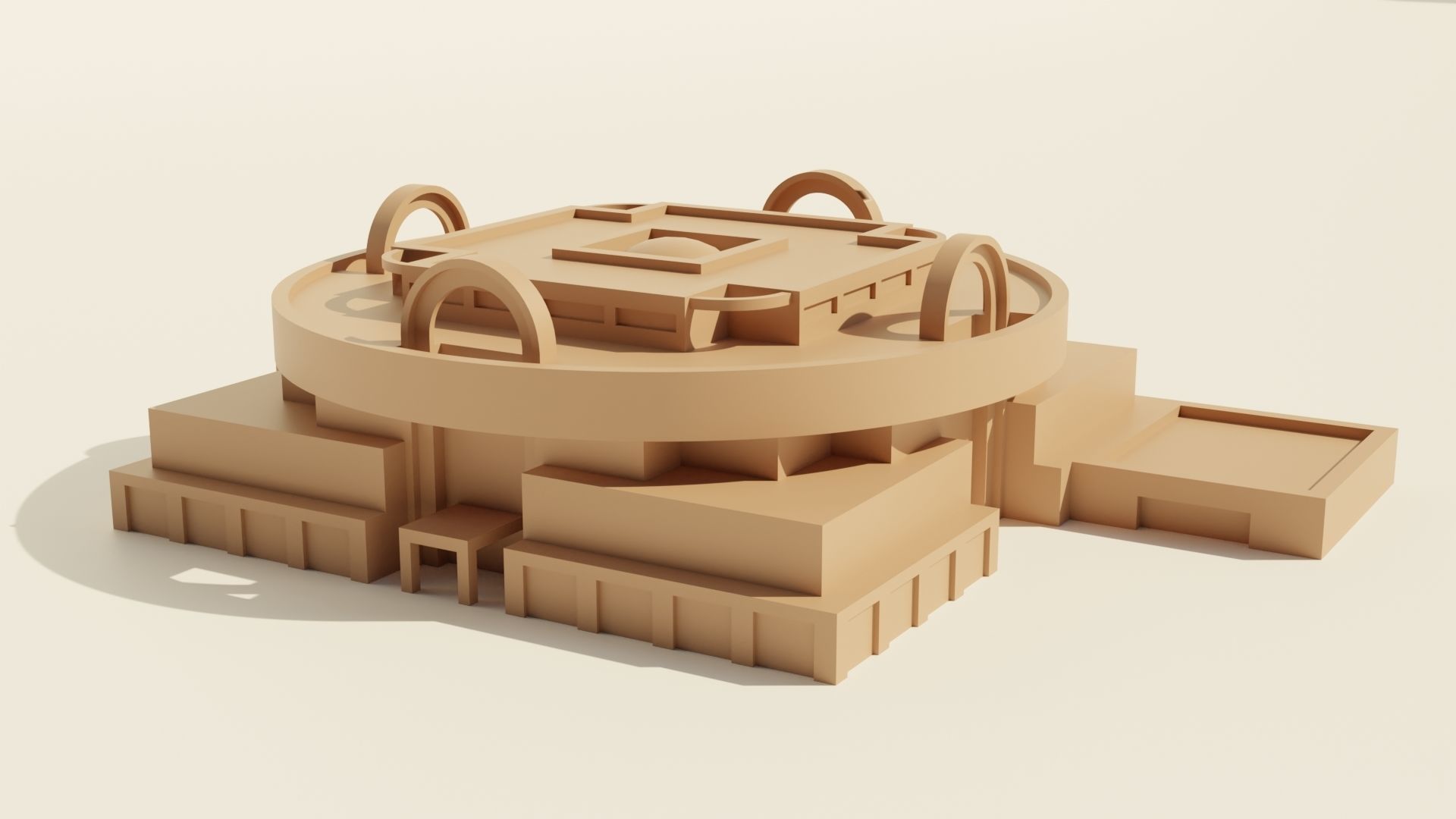 Shanghai Museum 3D model 3D printable | CGTrader