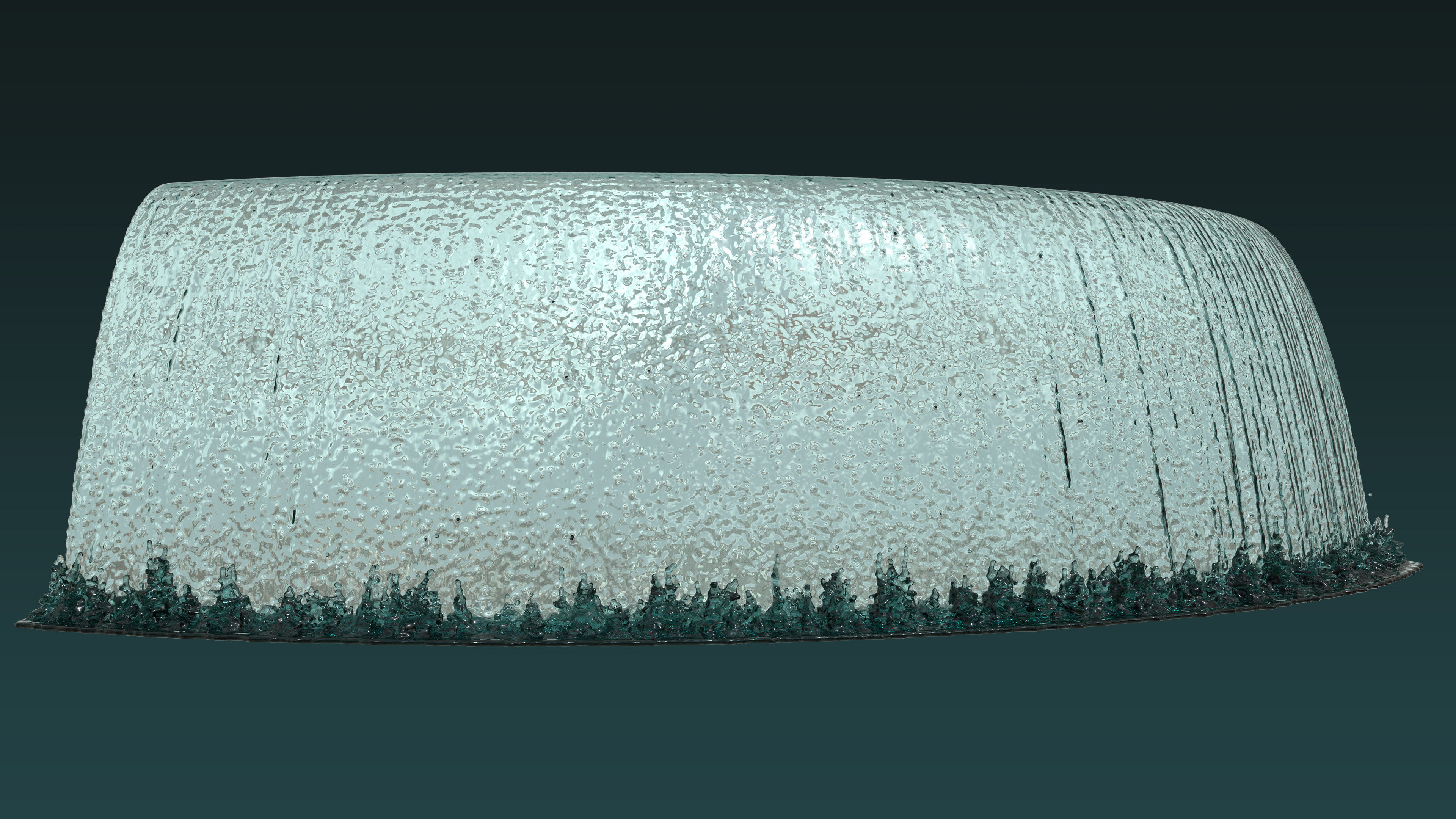 55 fluid splash 3D model waterfall 3D model | CGTrader