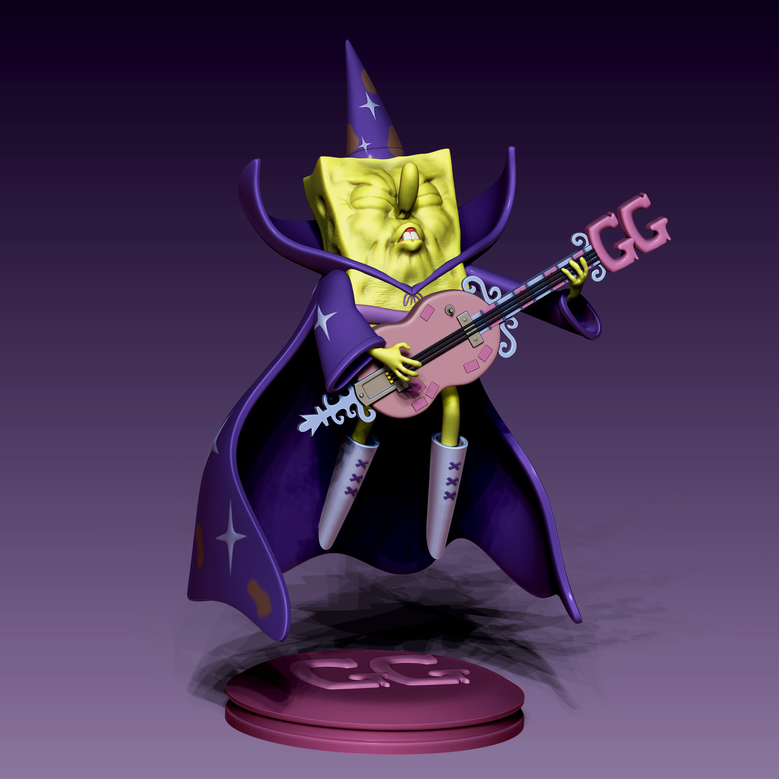 SpongeBob SquarePants for 3D printing 3D model 3D printable | CGTrader