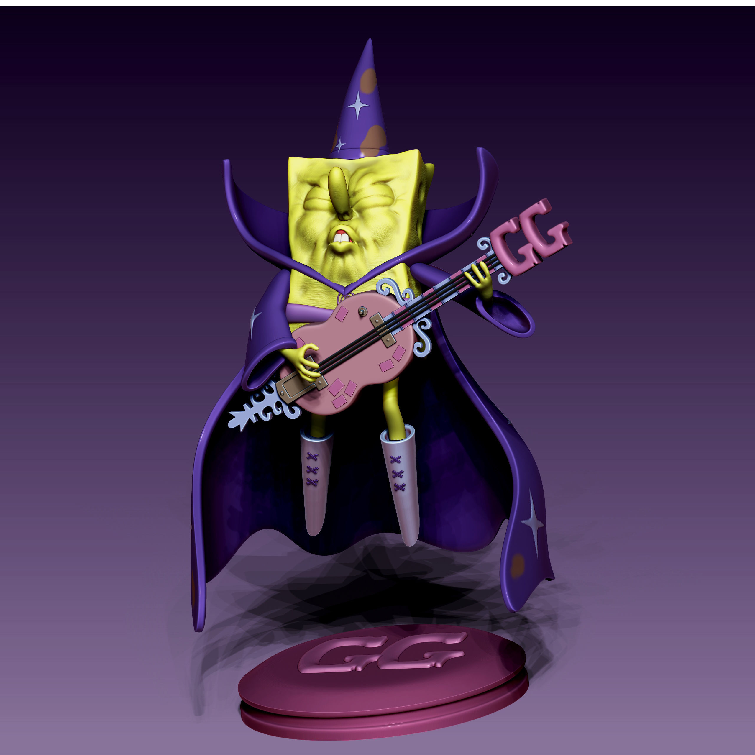 SpongeBob SquarePants for 3D printing 3D model 3D printable | CGTrader