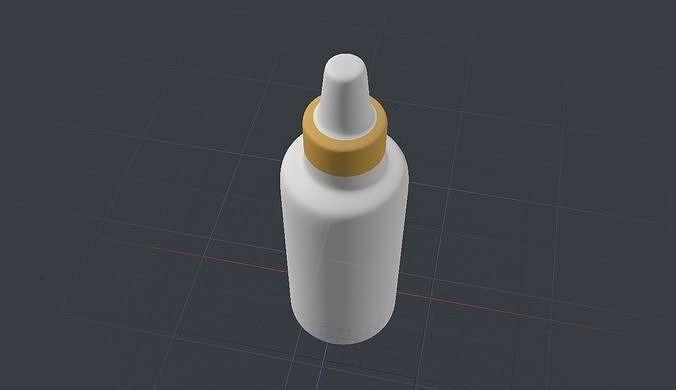 Cosmetic Serum bottle 3D model | CGTrader