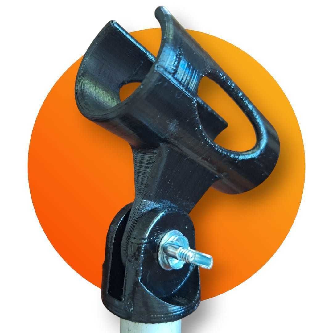 MICROPHONE HOLDER - FOR MIC STAND - 3D model 3D printable | CGTrader